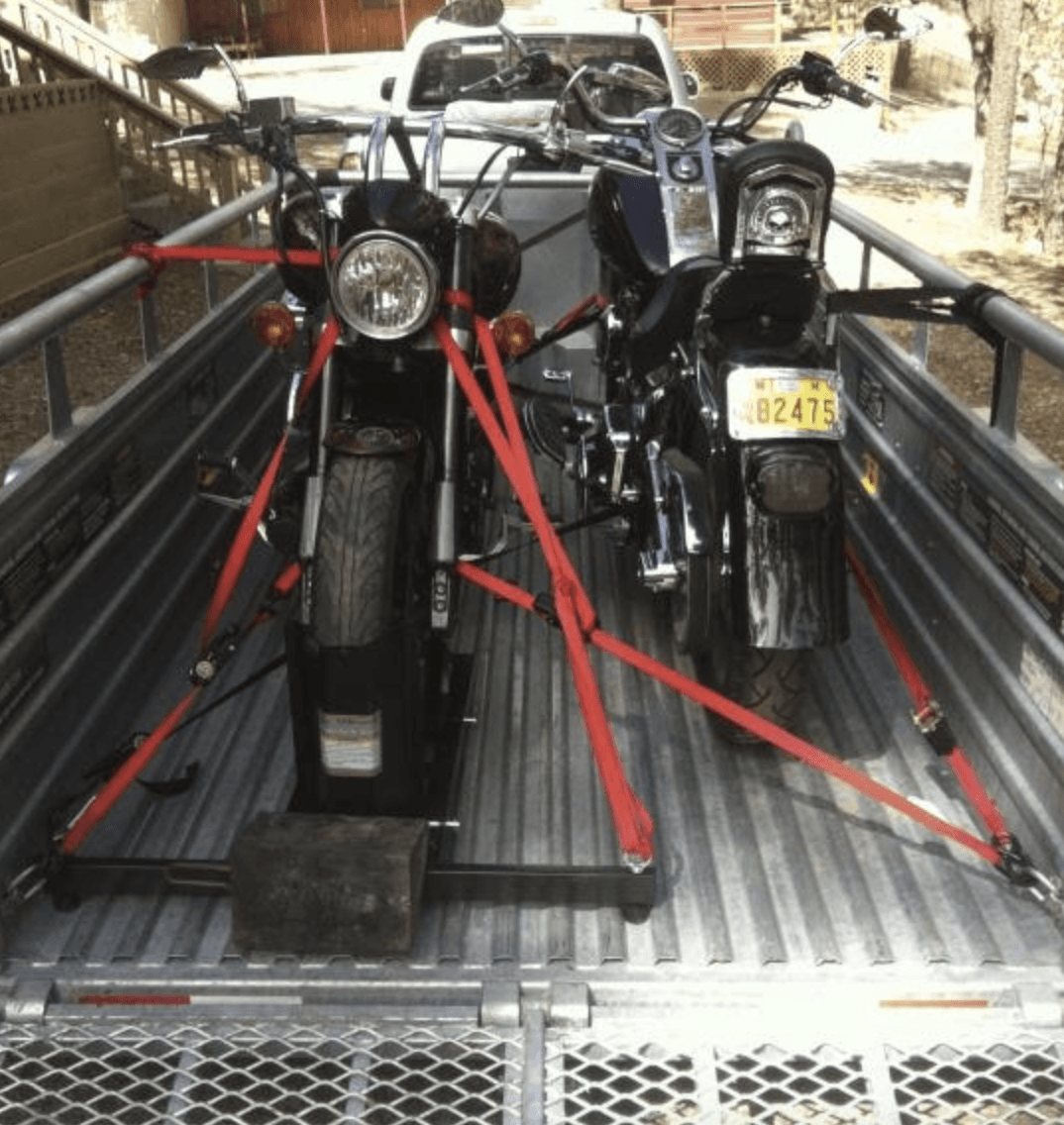 How Do You Tie Down Two Motorcycles on a Trailer?