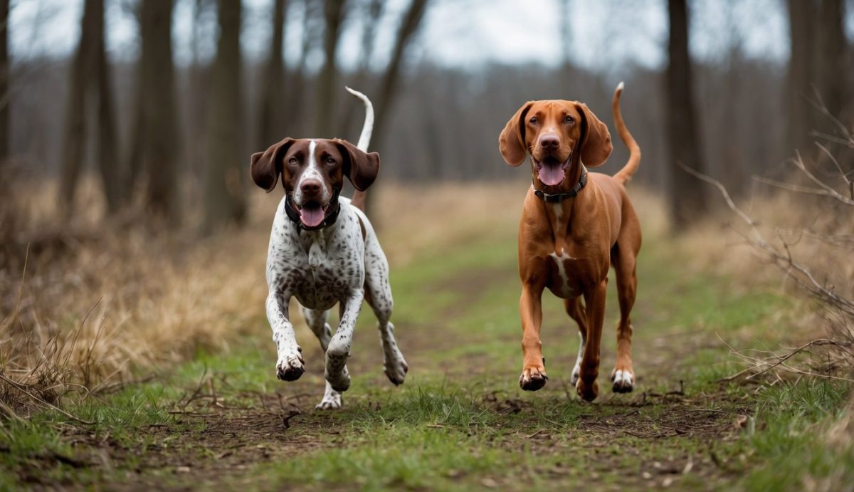 GSP vs Vizsla: Top Hunting Dogs Compared for Sportsmen