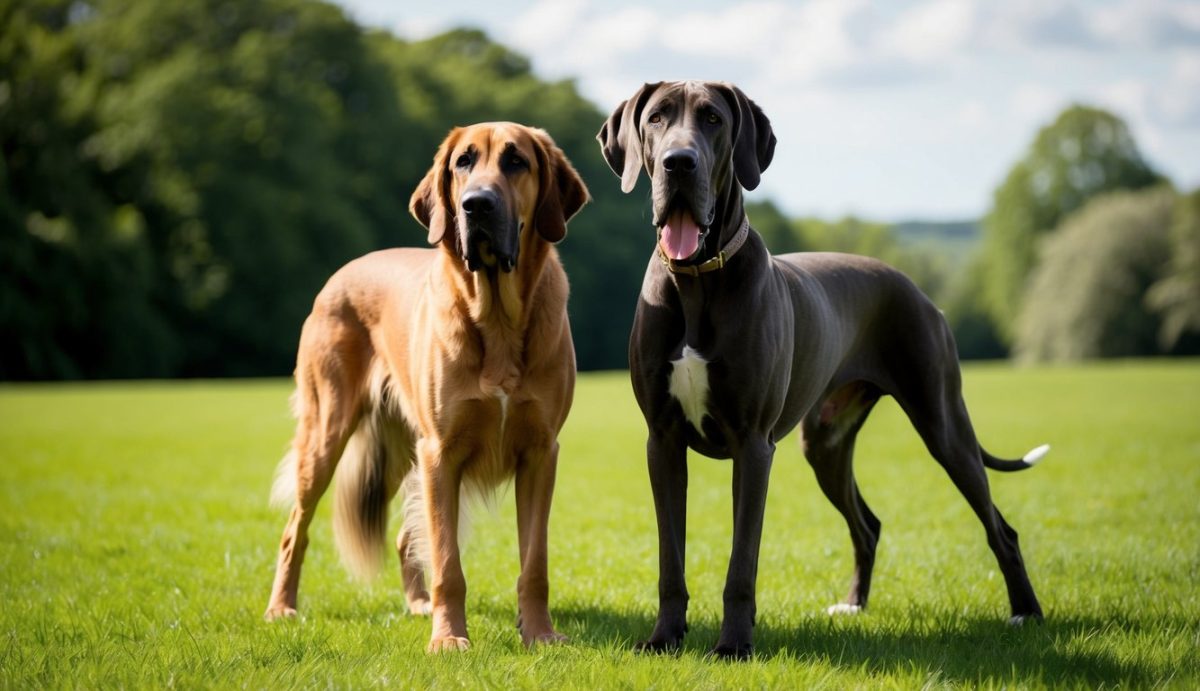 Irish Wolfhound vs Great Dane: Giant Breed Comparison