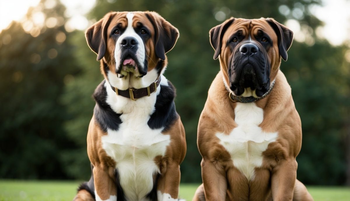 Saint Bernard vs Mastiff: Giant Breed Comparison Guide
