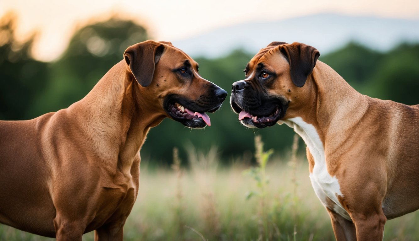 Rhodesian Ridgeback vs Boxer: Guardian Breed Comparison