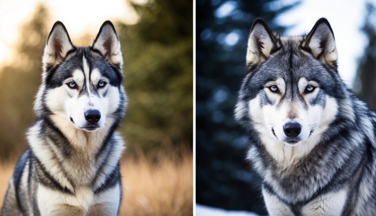 Siberian Husky vs Wolf: Key Differences and Myths Debunked