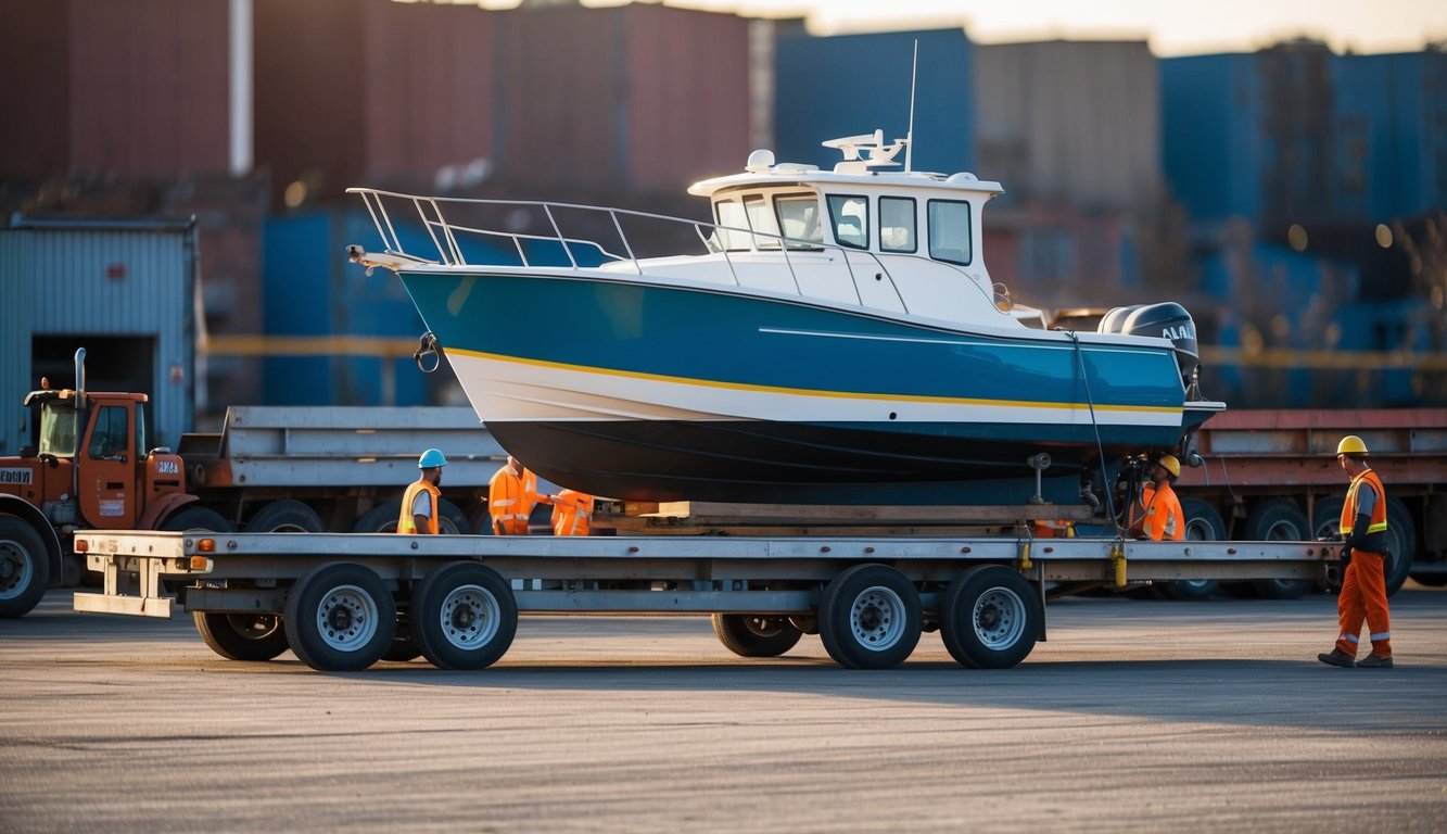 Transporting Boats from or to Jacksonville, FL: Ground Transport