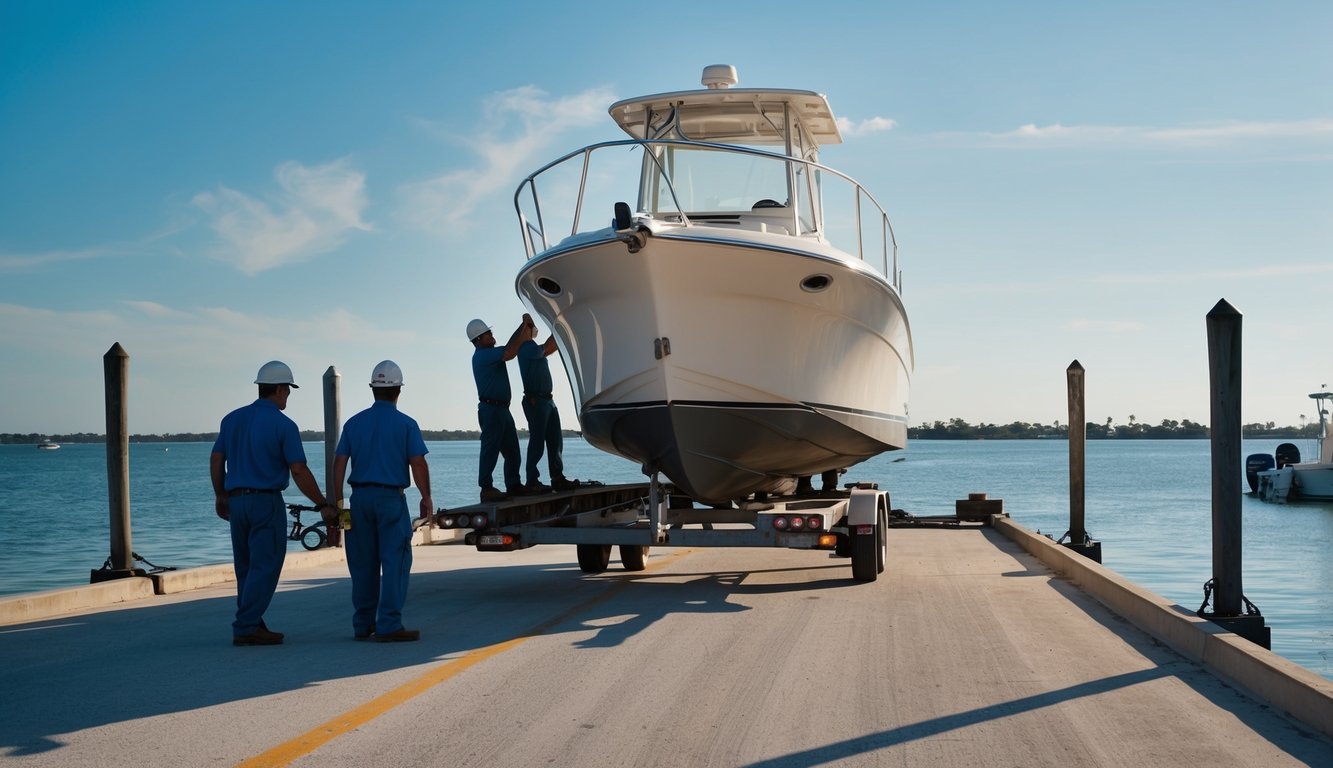Transporting Boats from or to Sarasota, FL: Ground Solutions