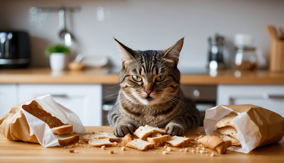 Can Cats Eat Bread? Why Your Feline Is a Bread Bandit